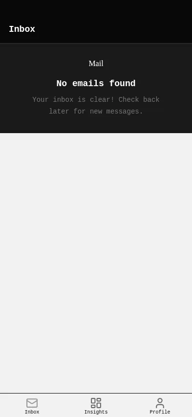 Email Insights App