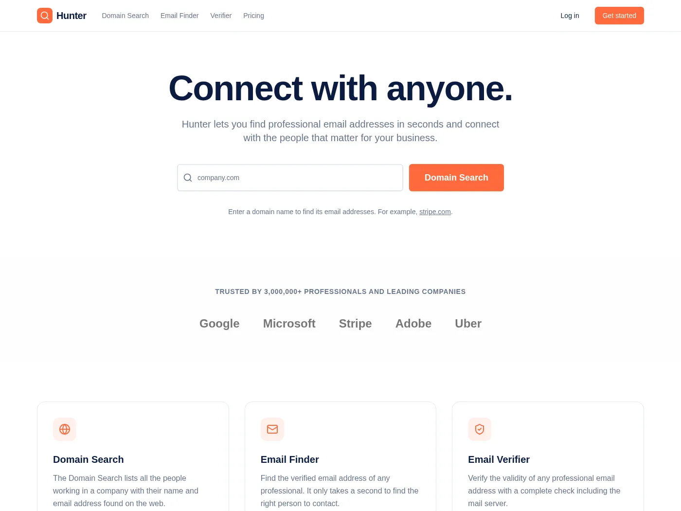 Email Hunter Clone