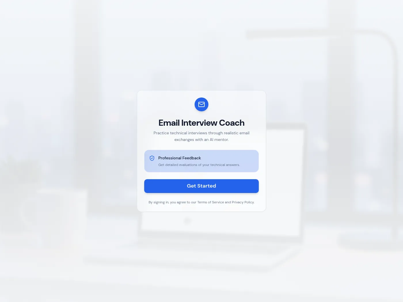 Email Interview Coach