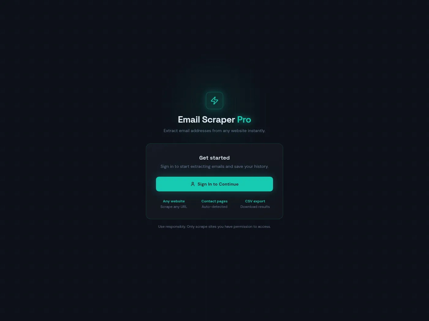 Email Scraper Pro