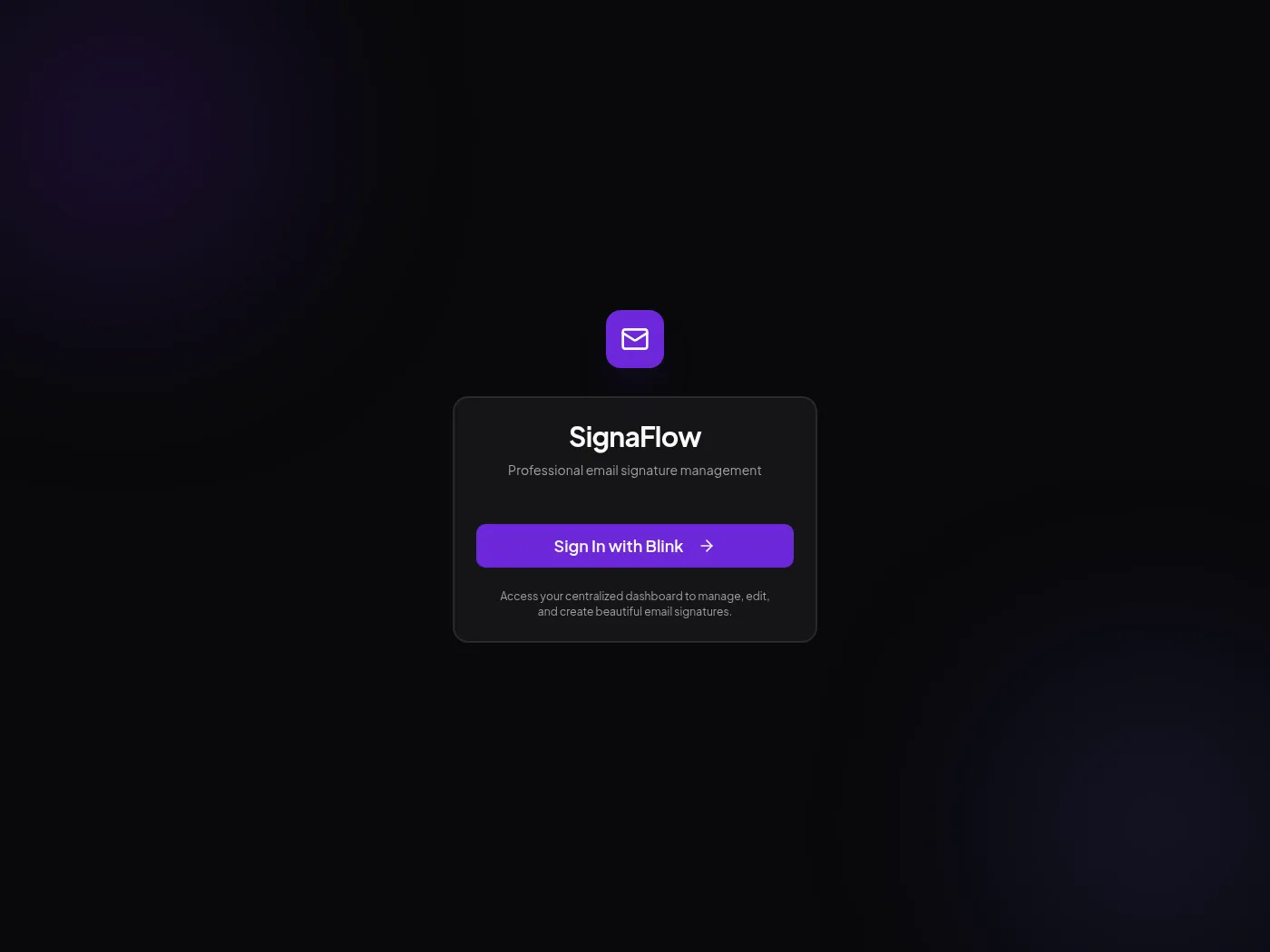SignaFlow Admin Dashboard