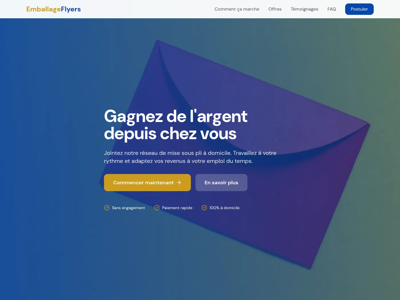 Emballage Flyers France