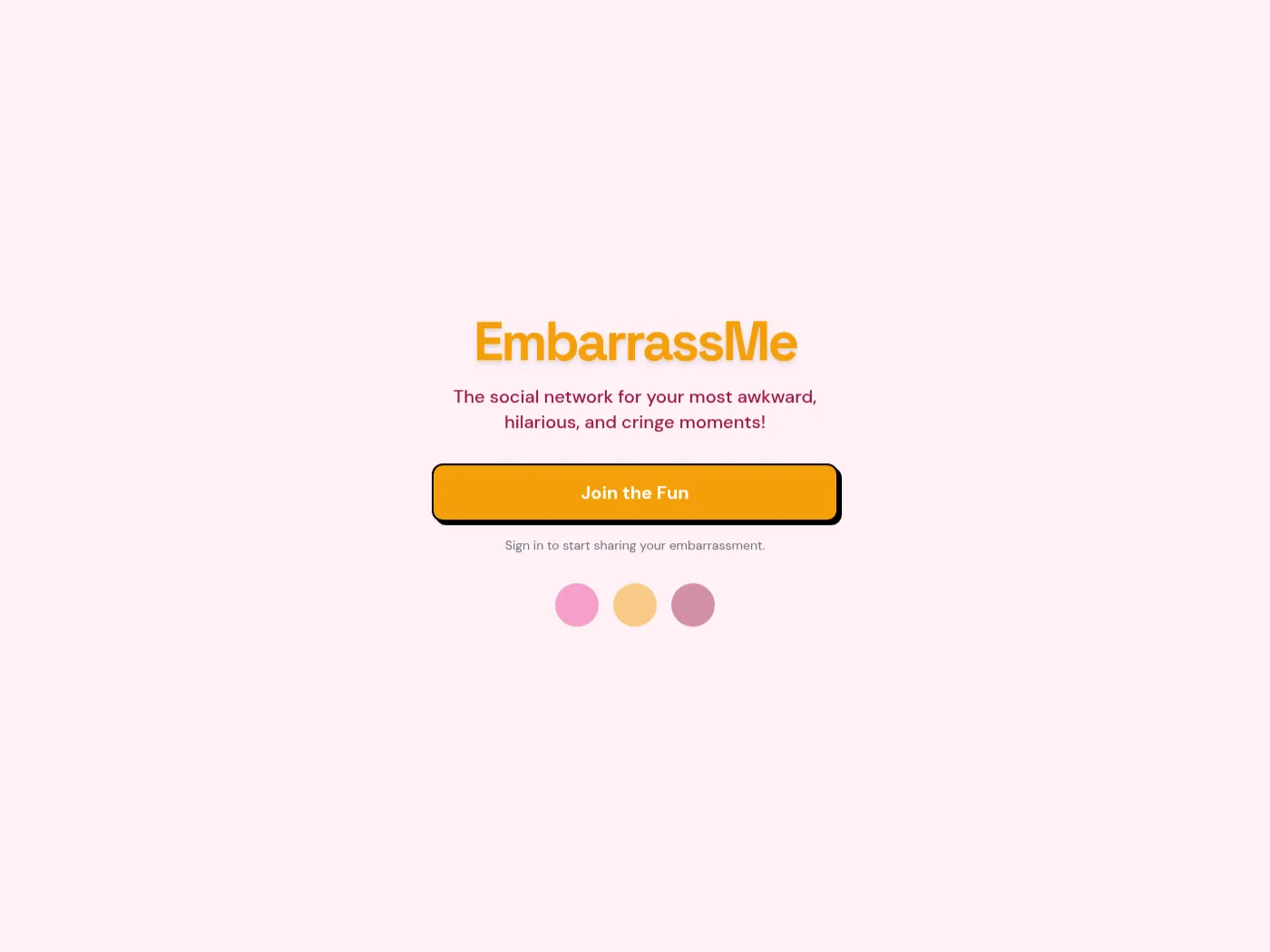 EmbarrassMe Social