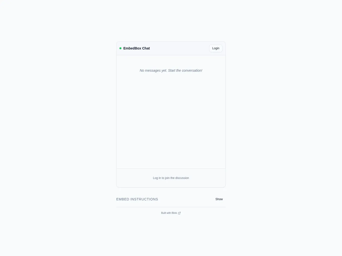 EmbedBox Chat