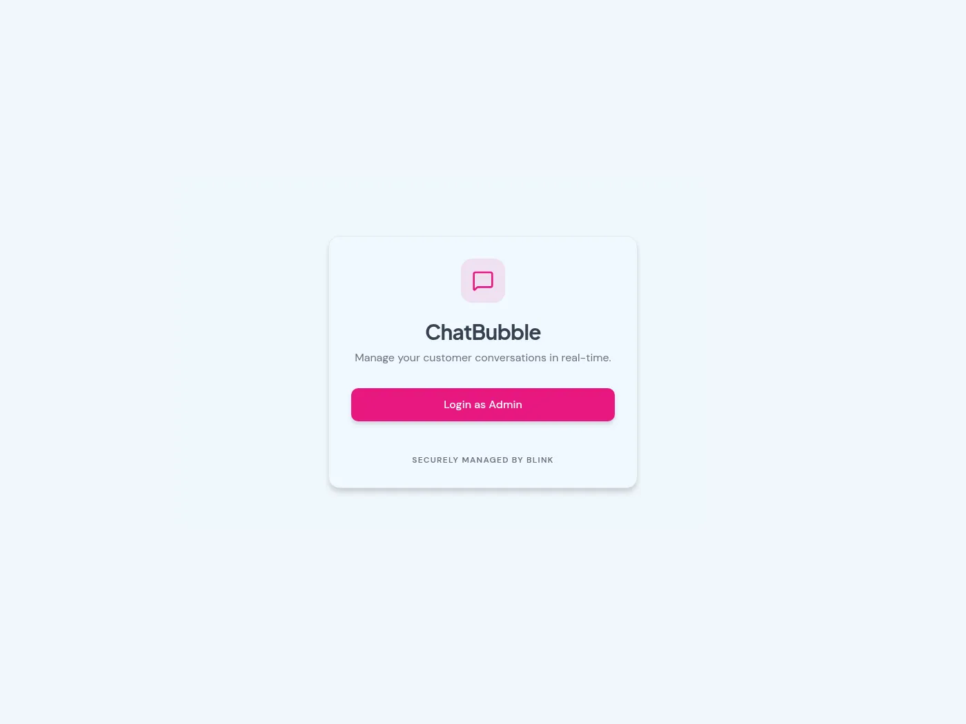 ChatBubble Widget
