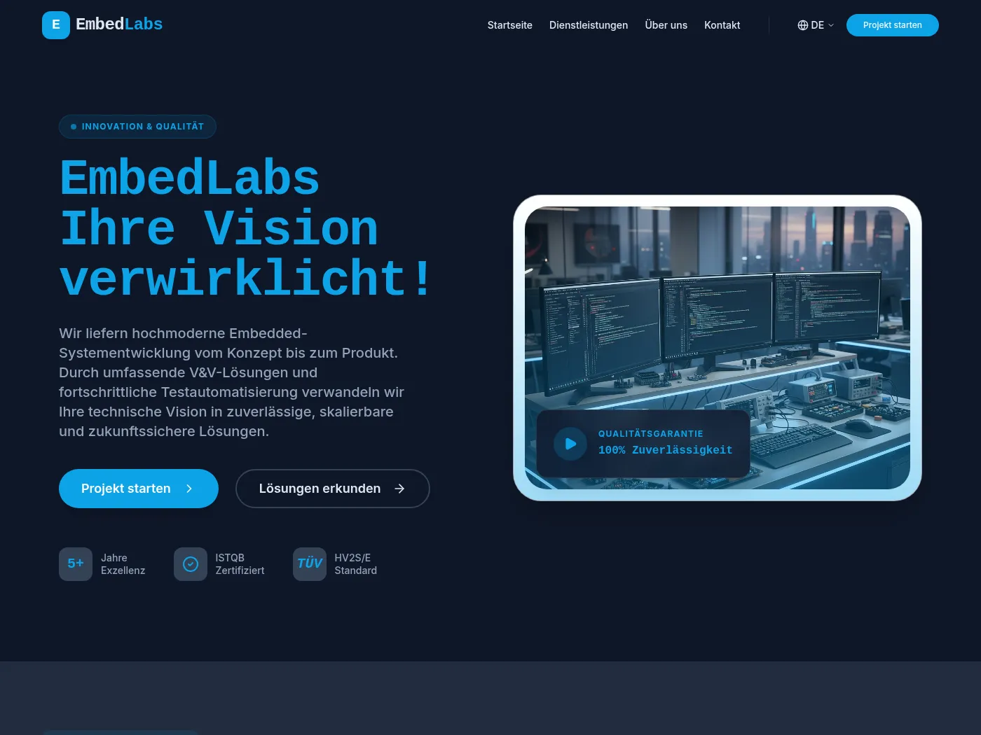 EmbedLabs Web Clone