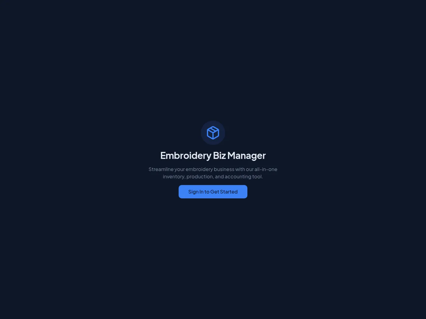 Embroidery Biz Manager