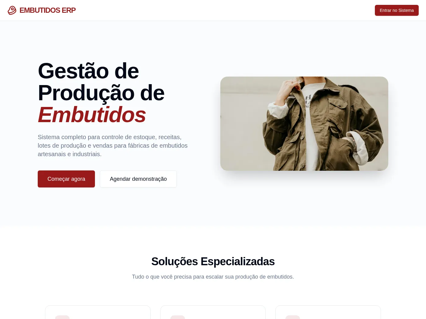 Embutidos ERP Clone