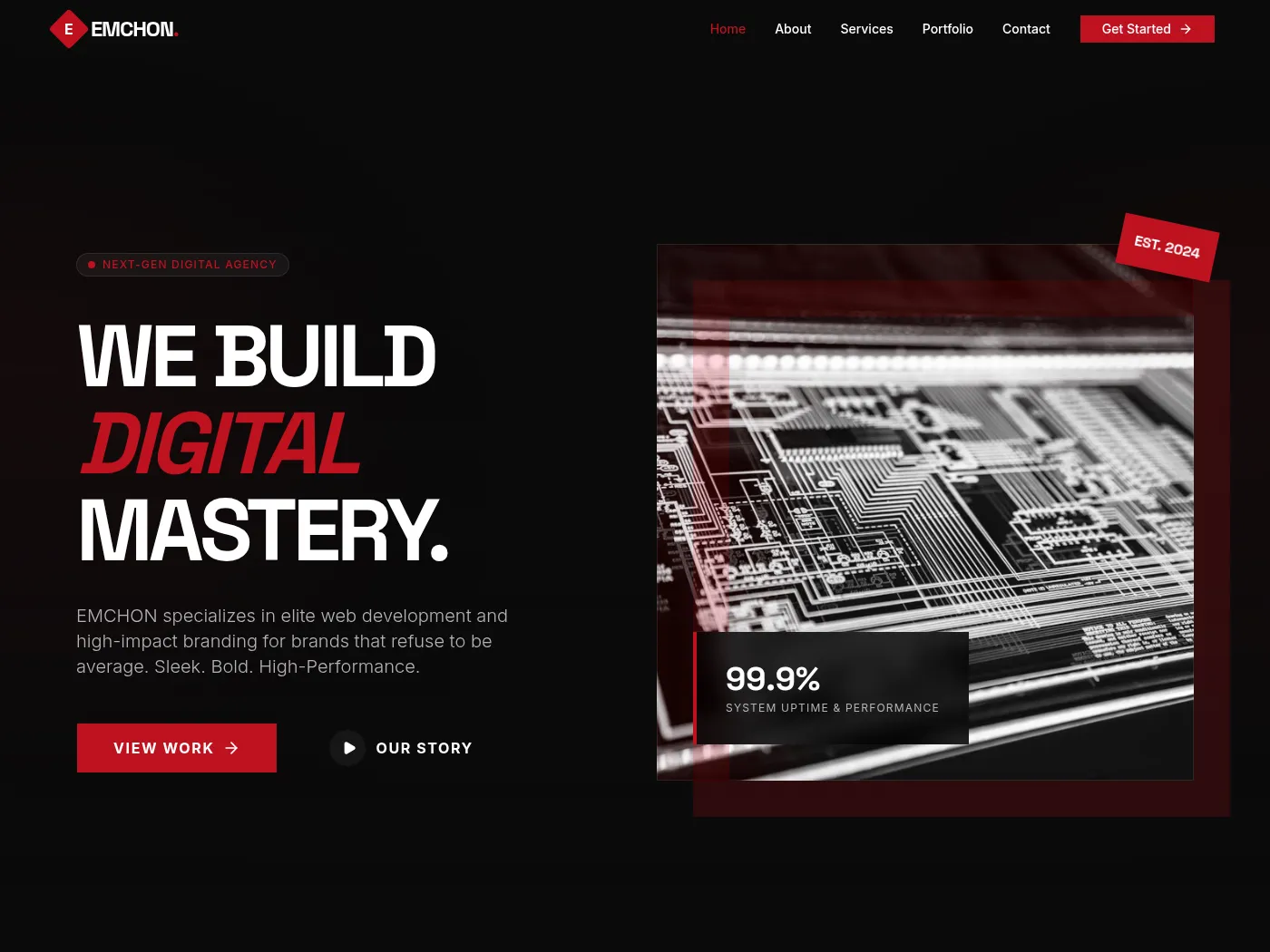 EMCHON Agency Website