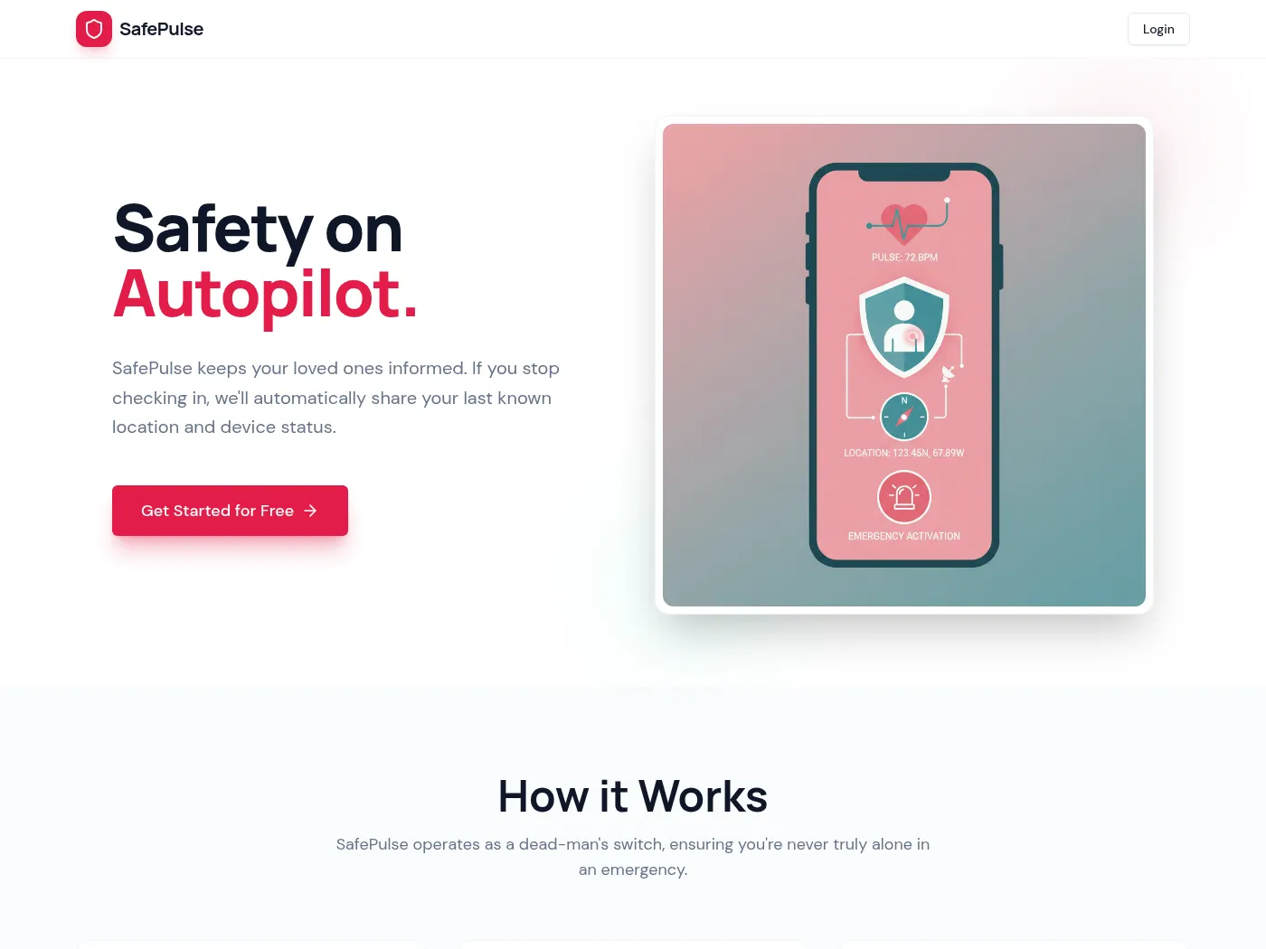 SafePulse Emergency Alert