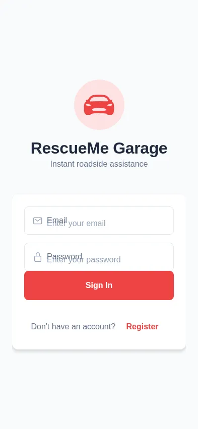 RescueMe Garage