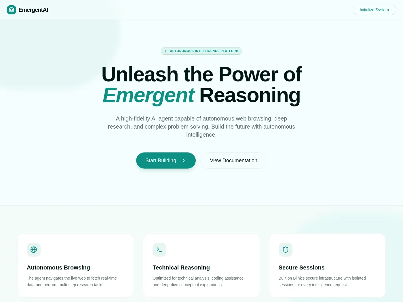 EmergentAI Replica
