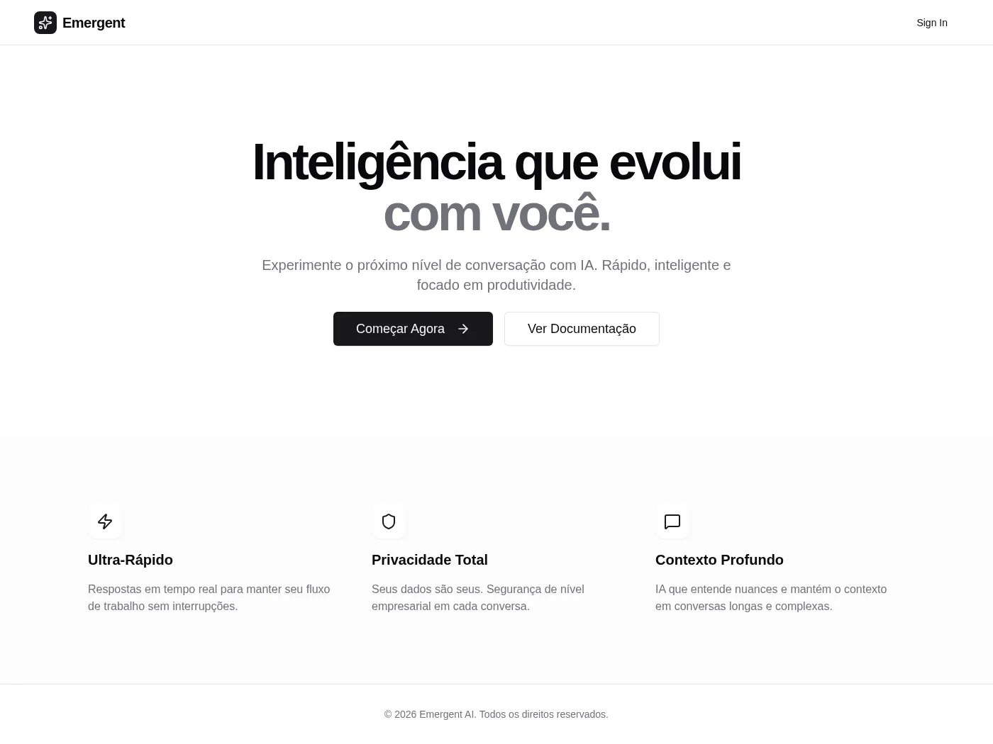Emergent AI Clone