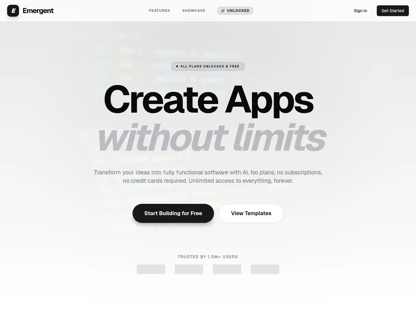 Emergent Free Access