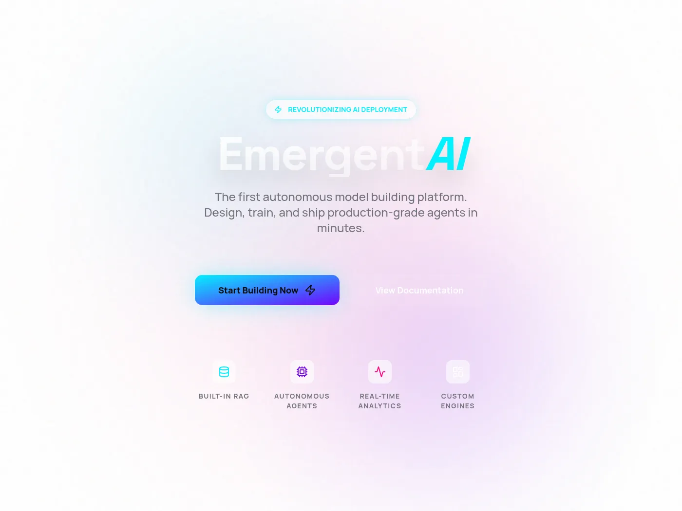 EmergentAI Model Builder