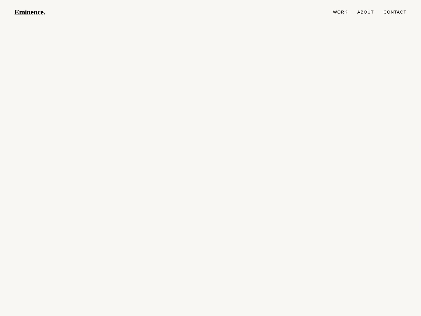 Eminence Portfolio