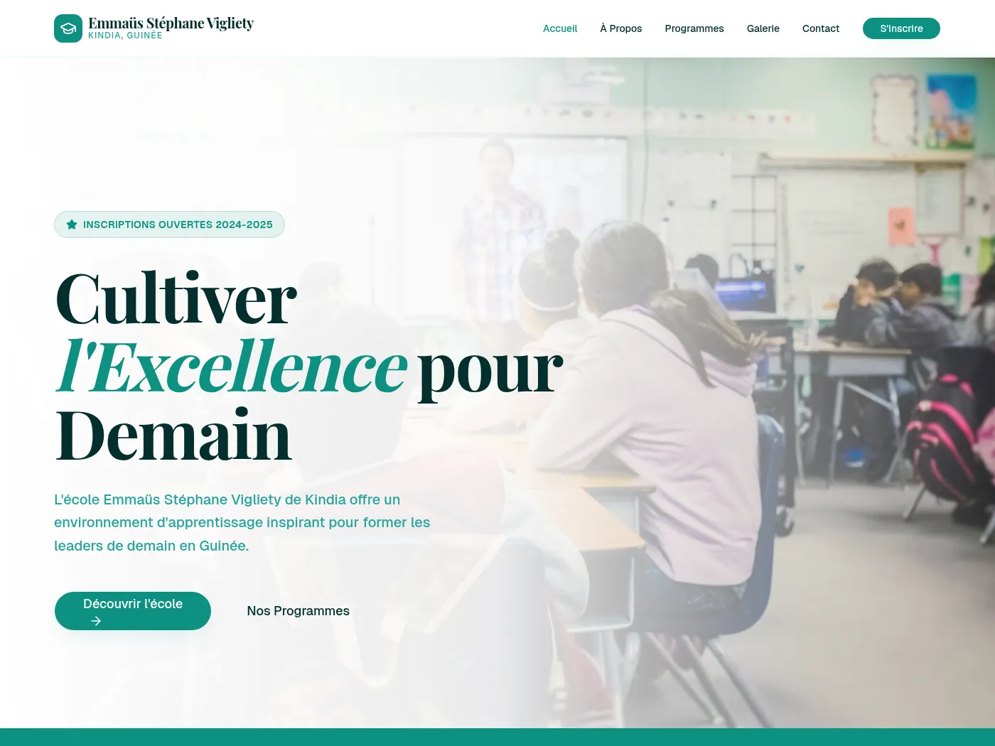 Emmaüs Kindia School Site