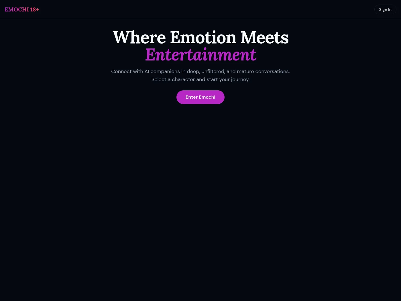 Emochi 18+ ChatBot