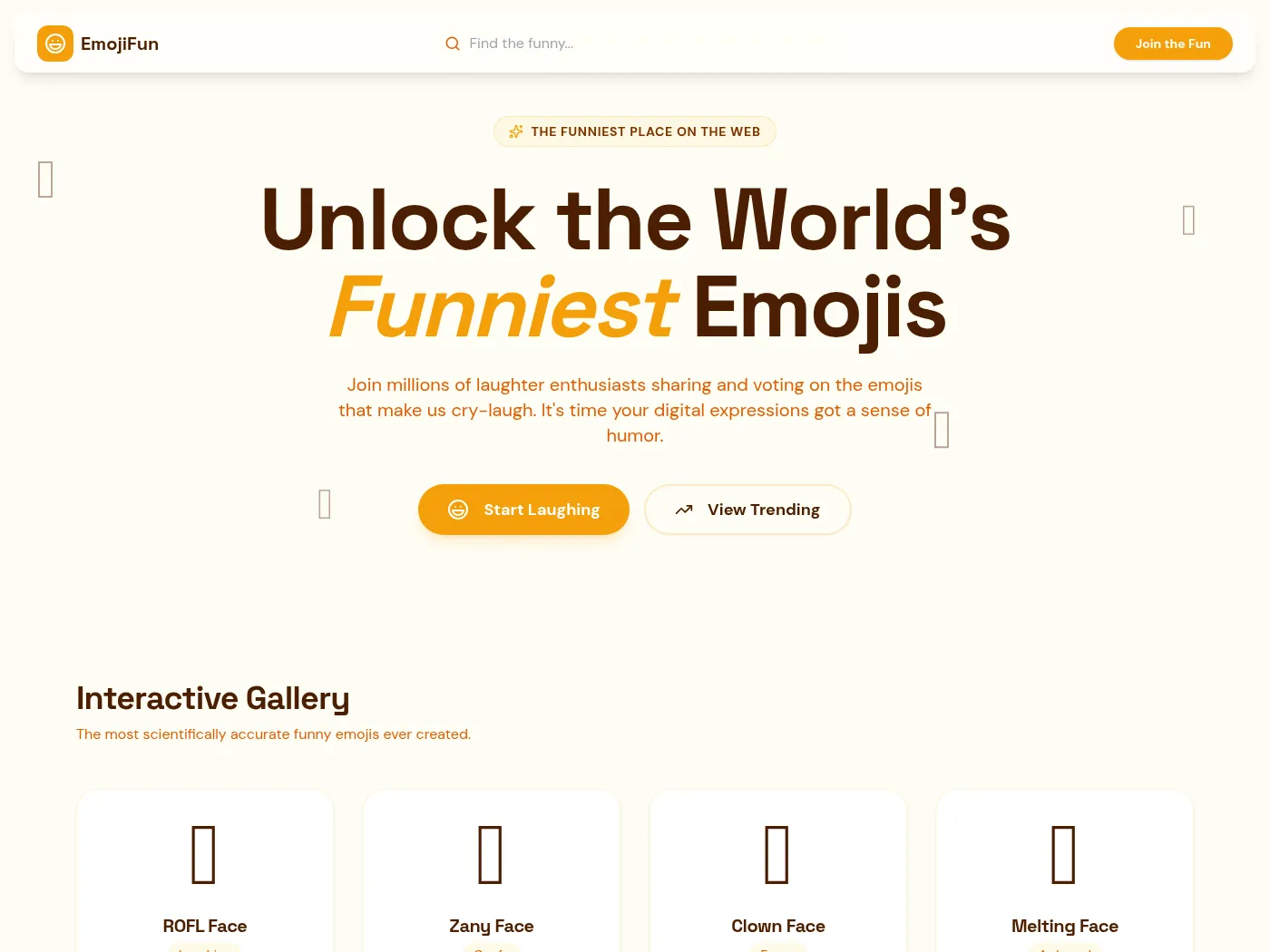Emoji Fun Page