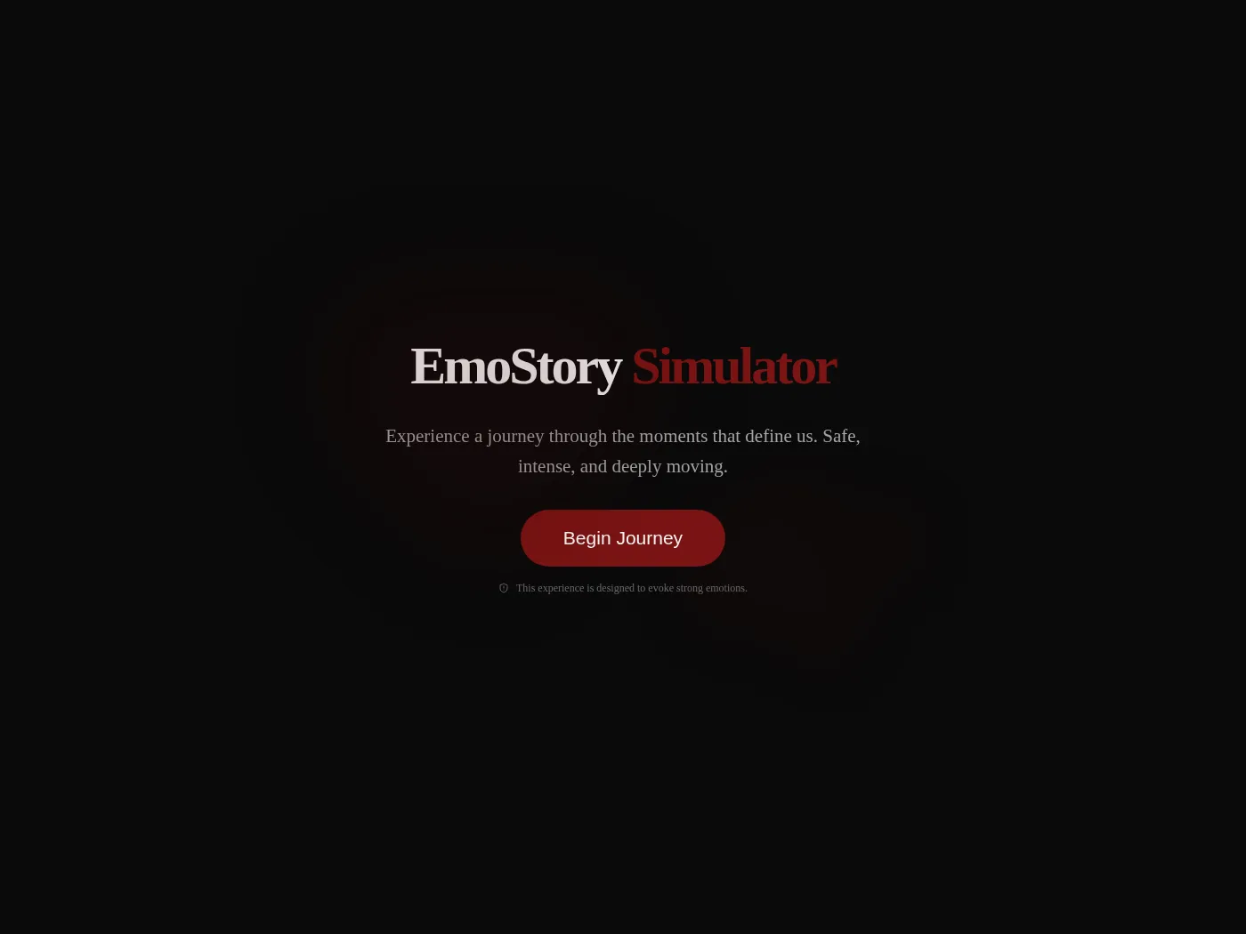EmoStory Simulator