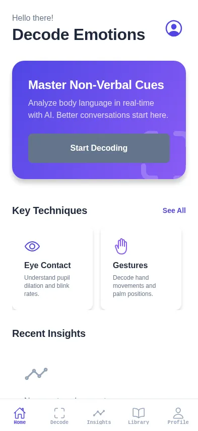 Emotion Decoder App