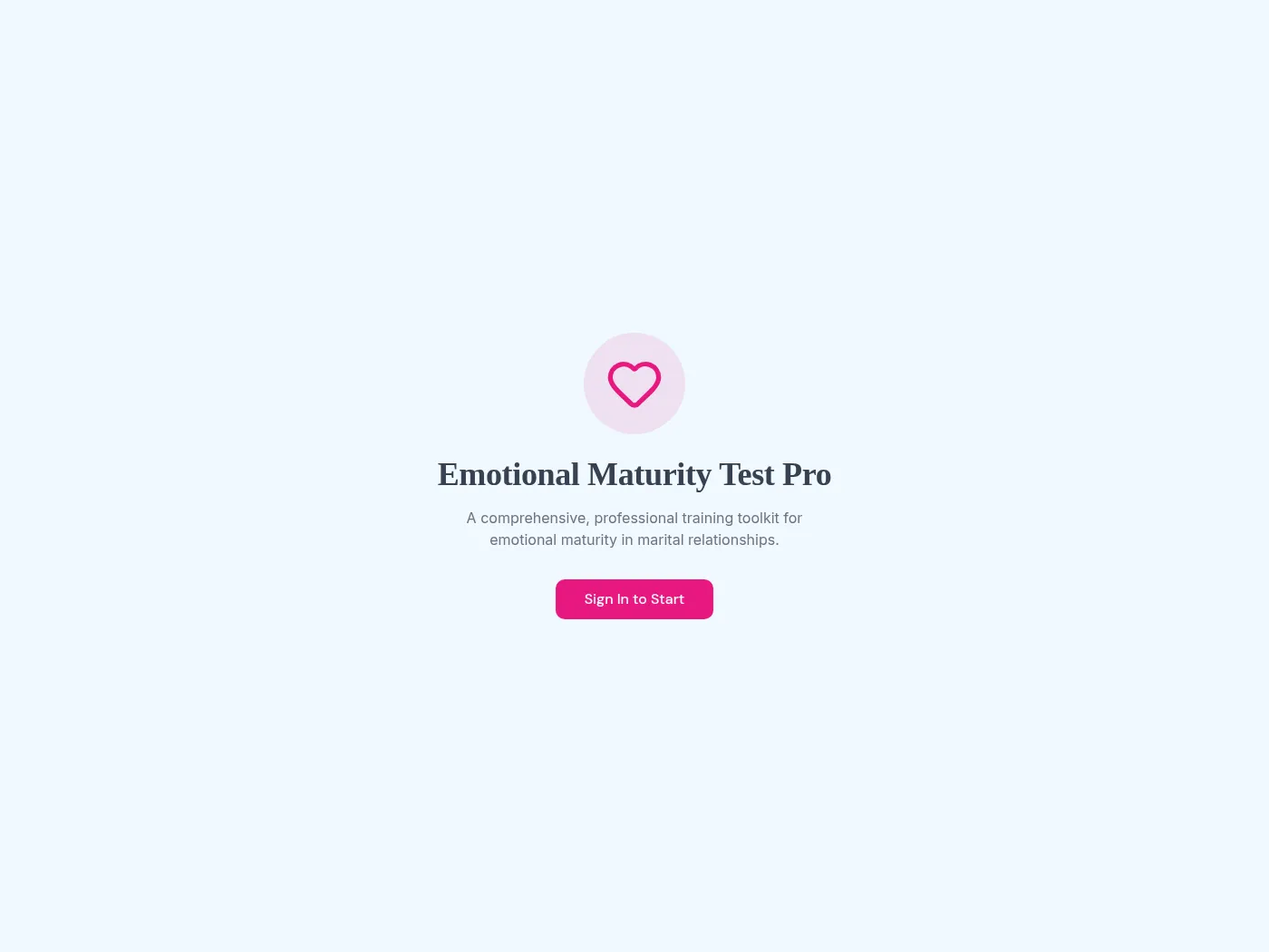 Emotional Maturity Test Pro
