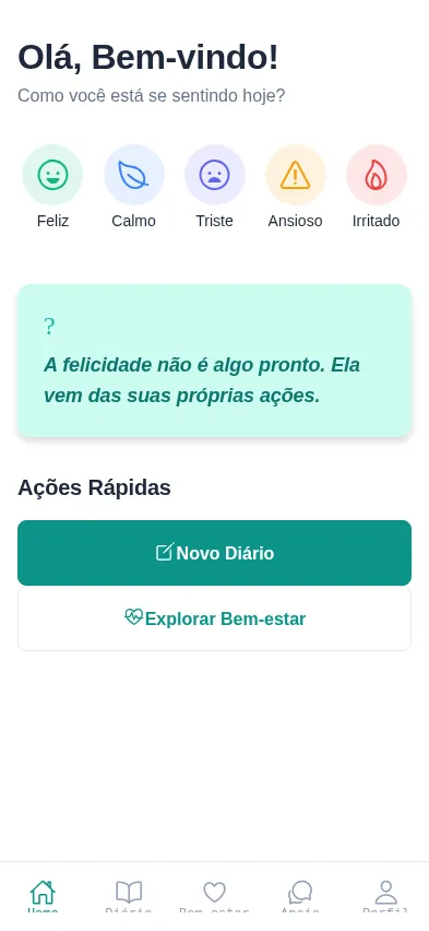 EmoVida Wellness App