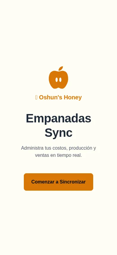 Empanadas Sync App