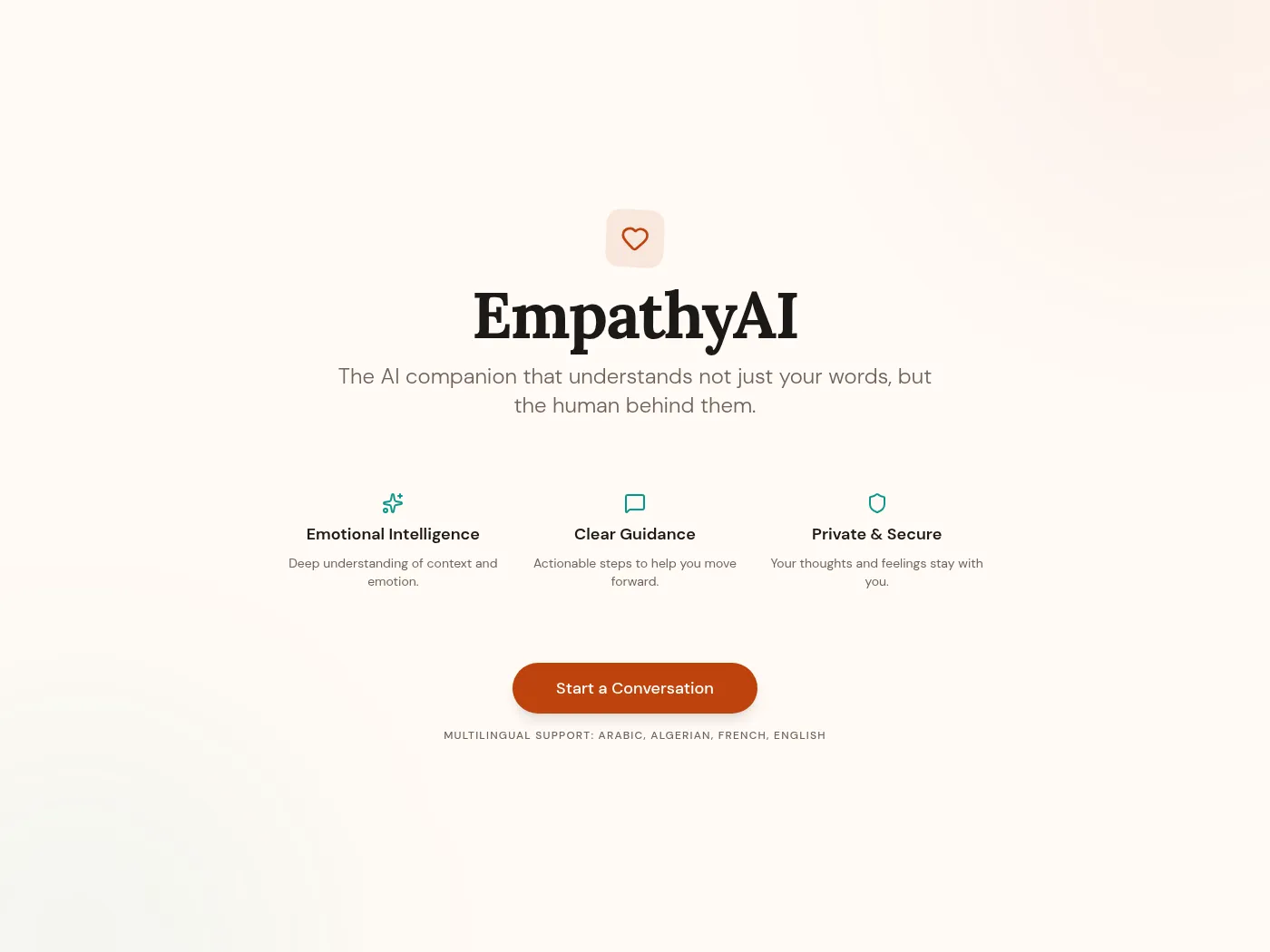 EmpathyAI Assistant