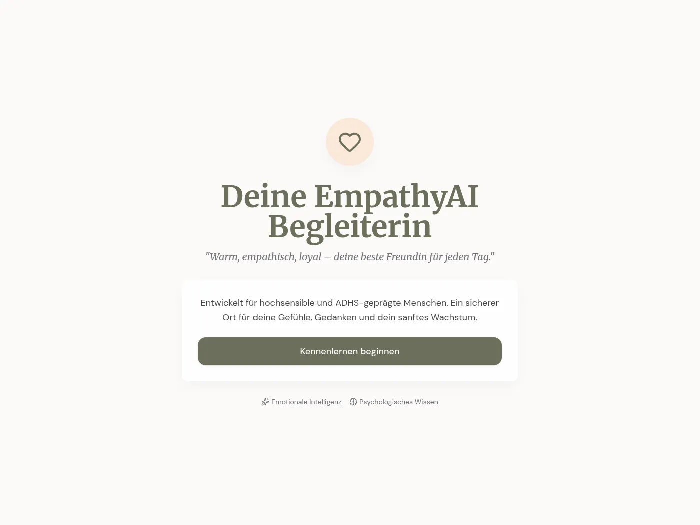 EmpathyAI Companion