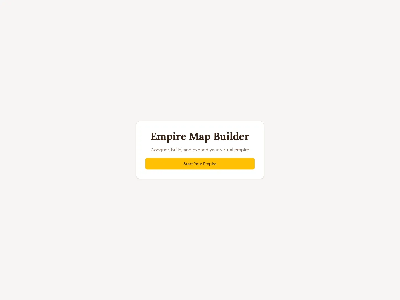 Empire Map Builder