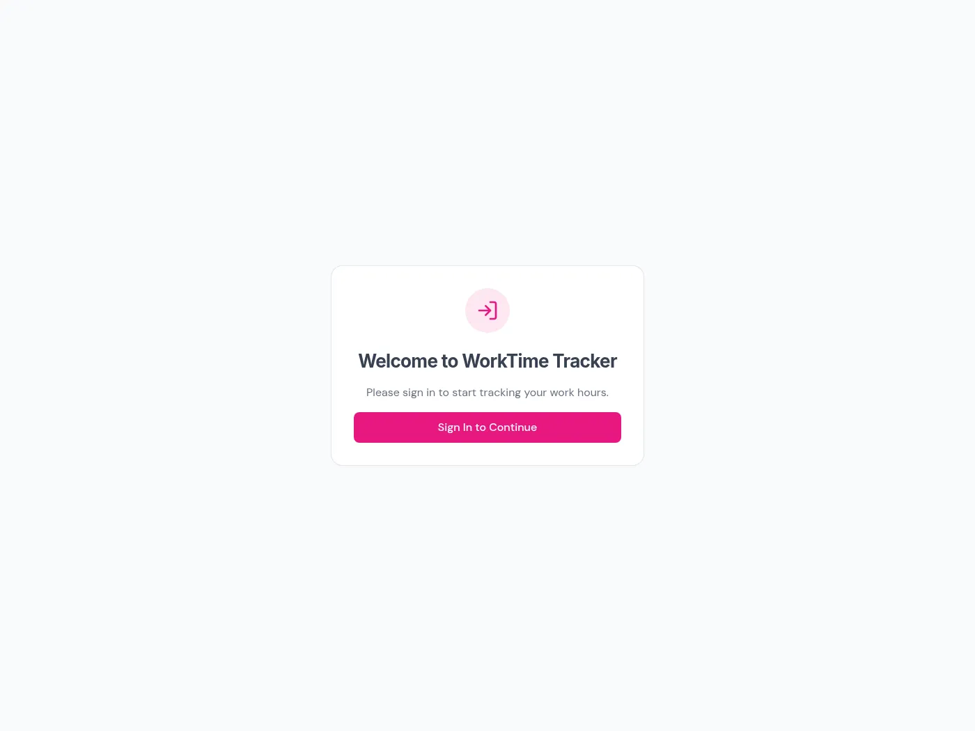 WorkTime Tracker