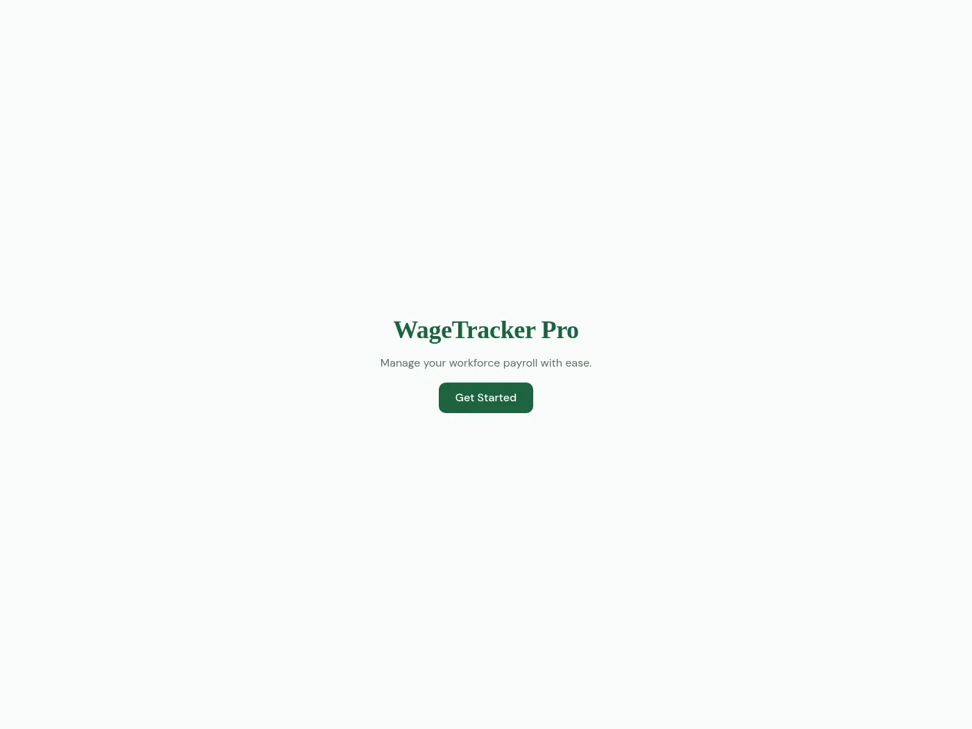 WageTracker Pro