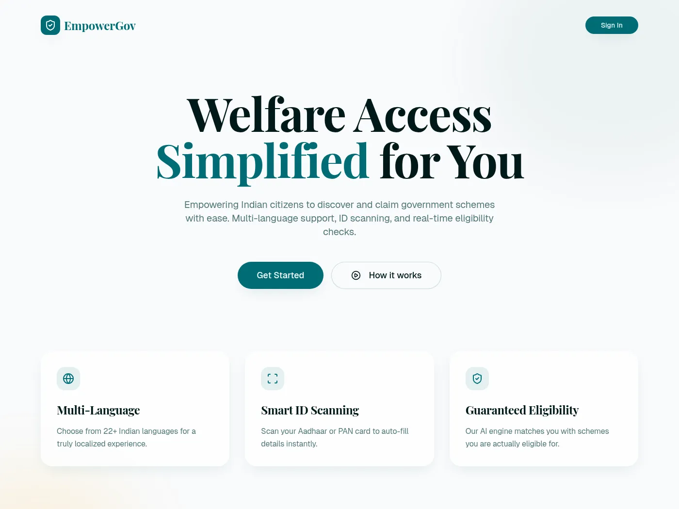 EmpowerGov Welfare Guide