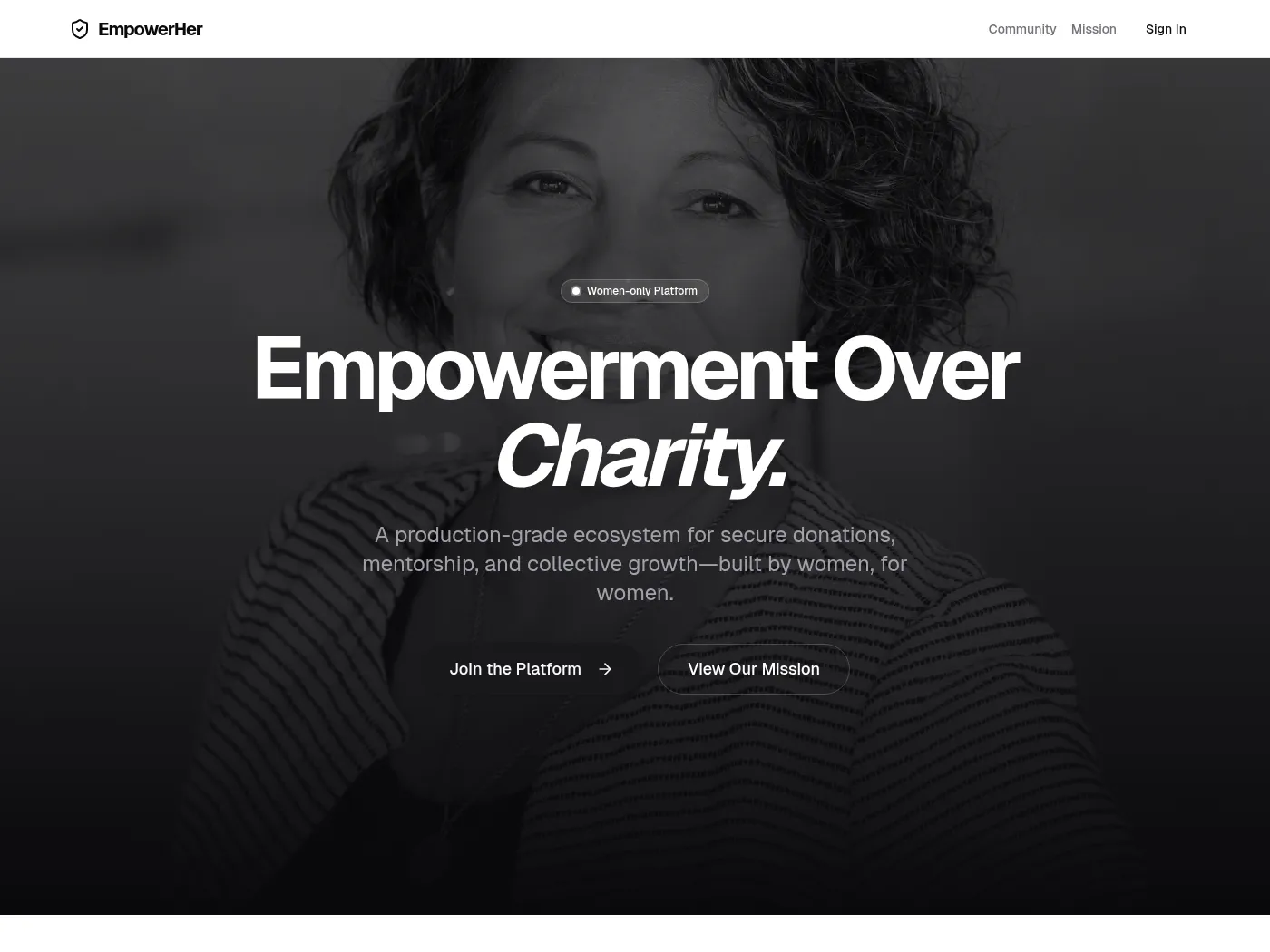 EmpowerHer Platform
