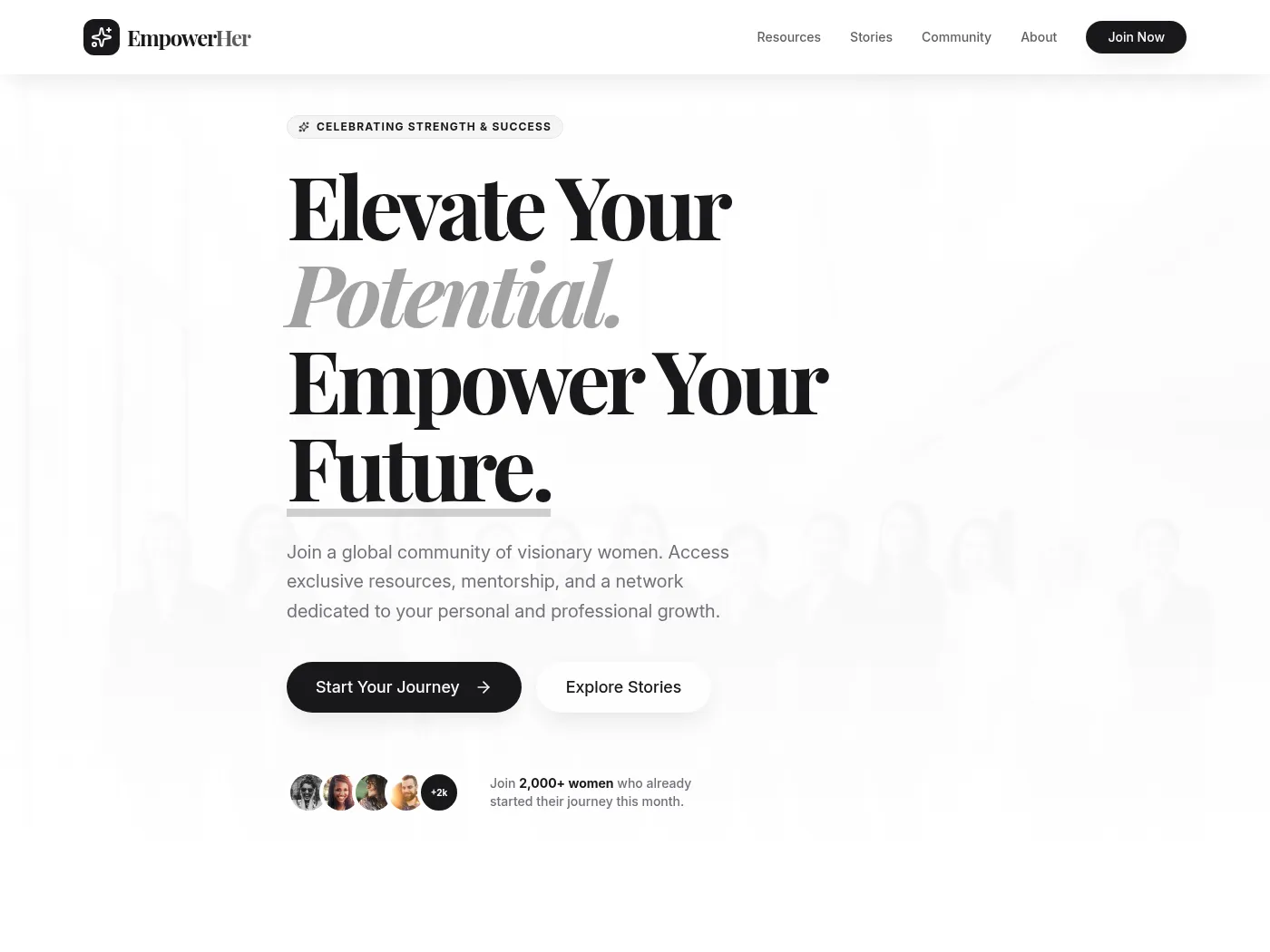 EmpowerHer Platform