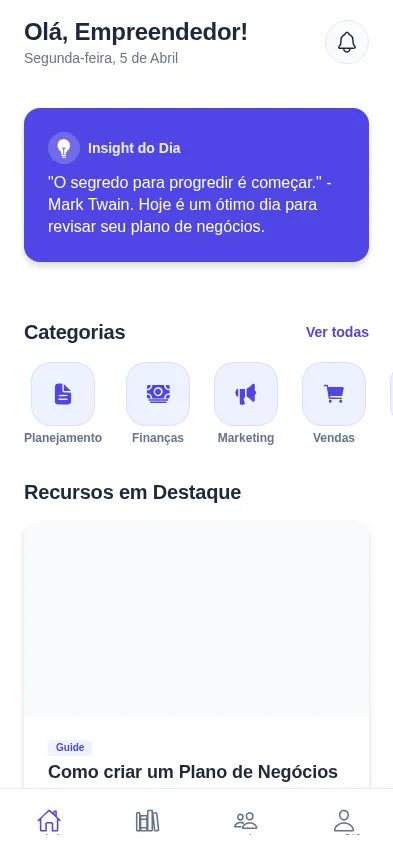 Empreendedor App