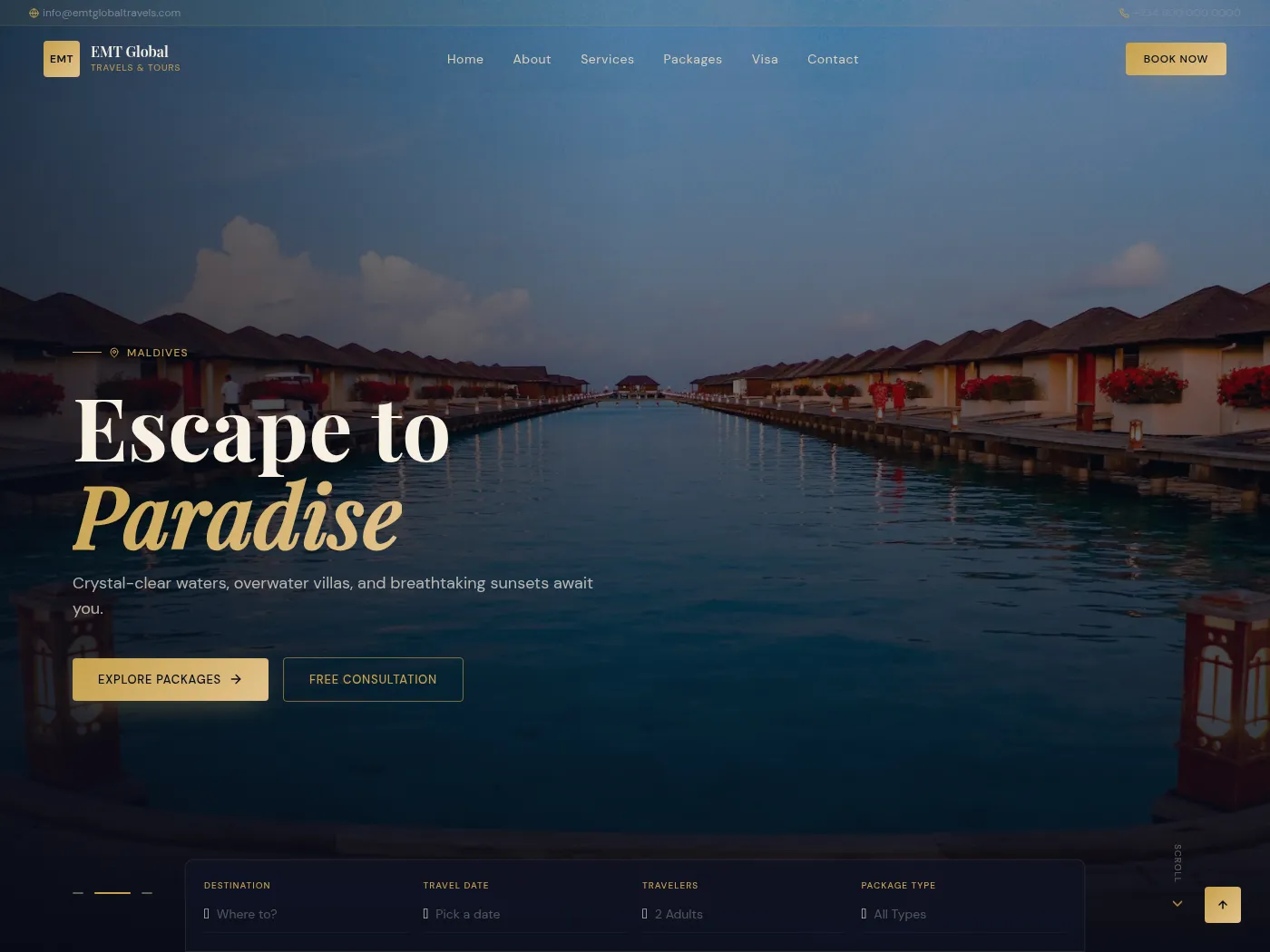 EMT Global Site Redesign