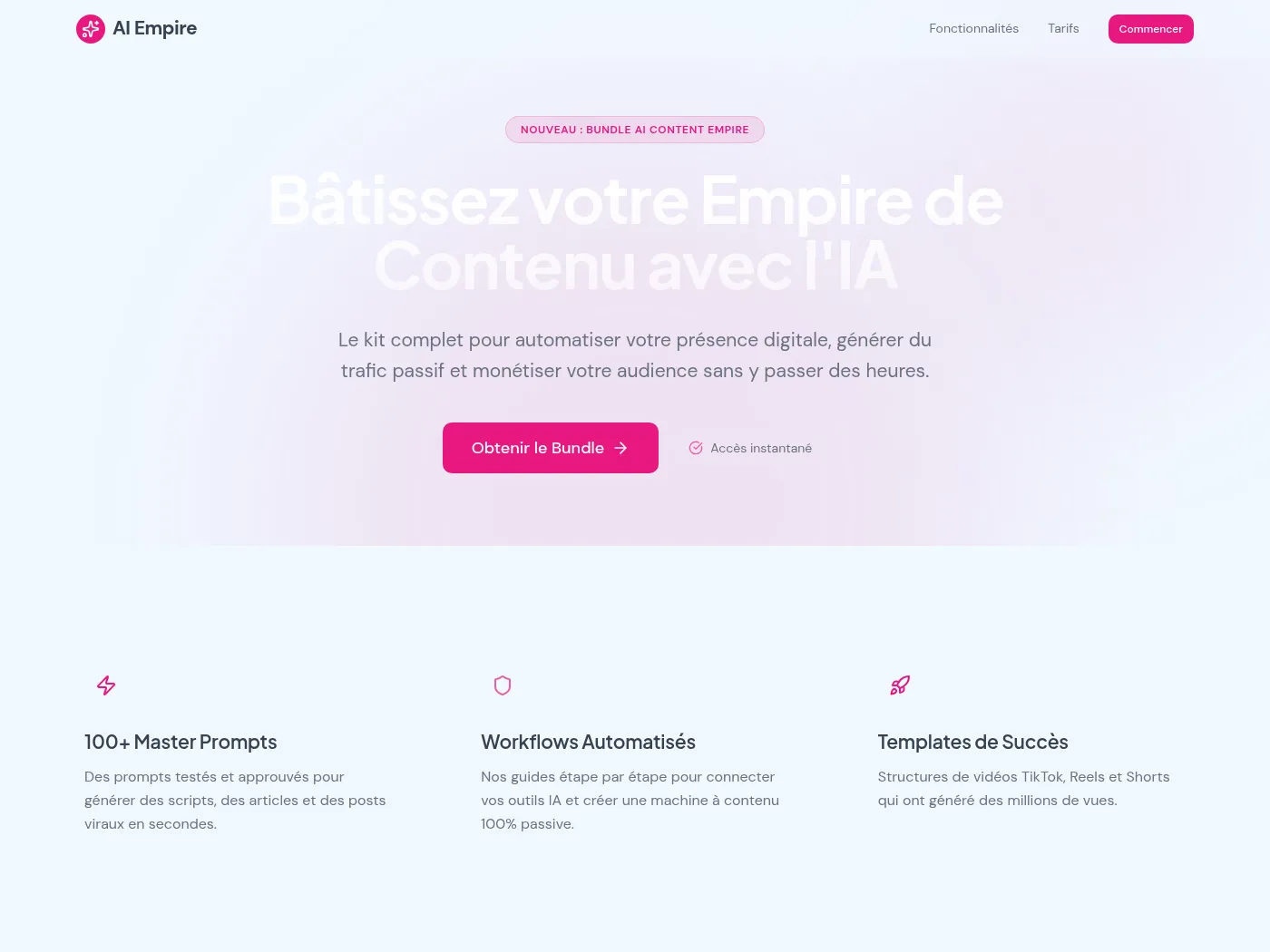 Projet En Français