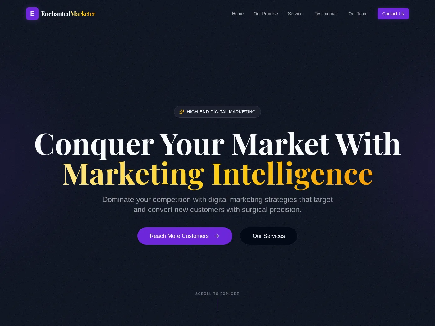 Enchanted Marketer Redesign
