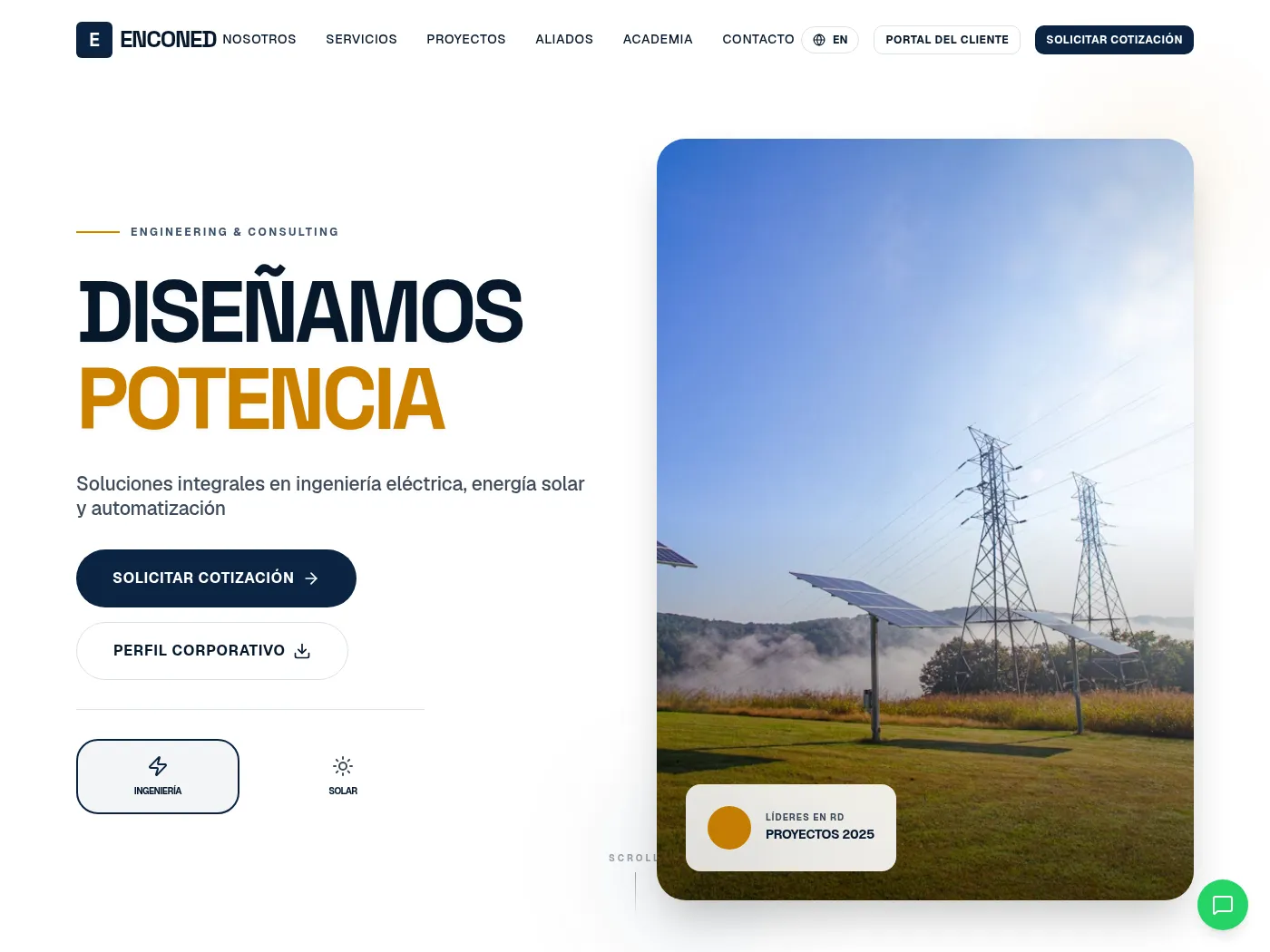 ENCONED Corporate Website