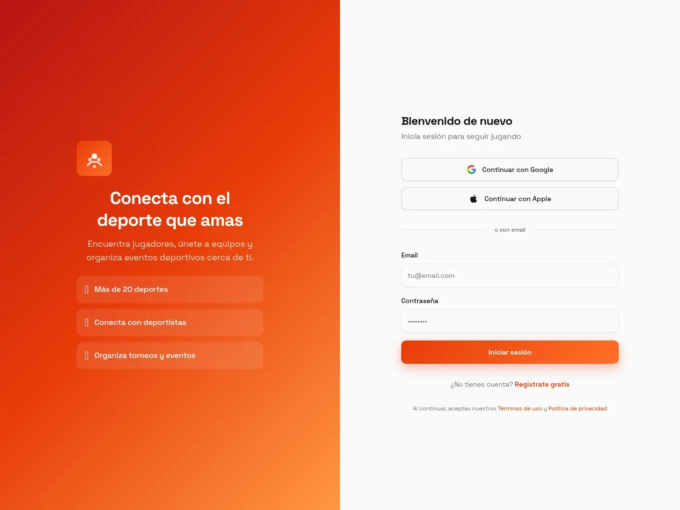 Encuentra tu Equipo