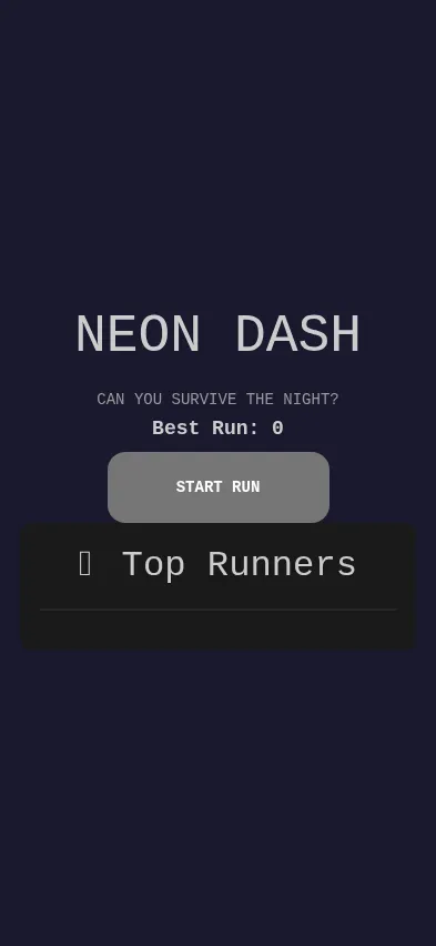 Endless Runner Adventure
