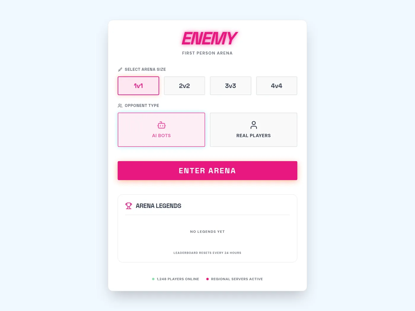 Enemy FPS Arena