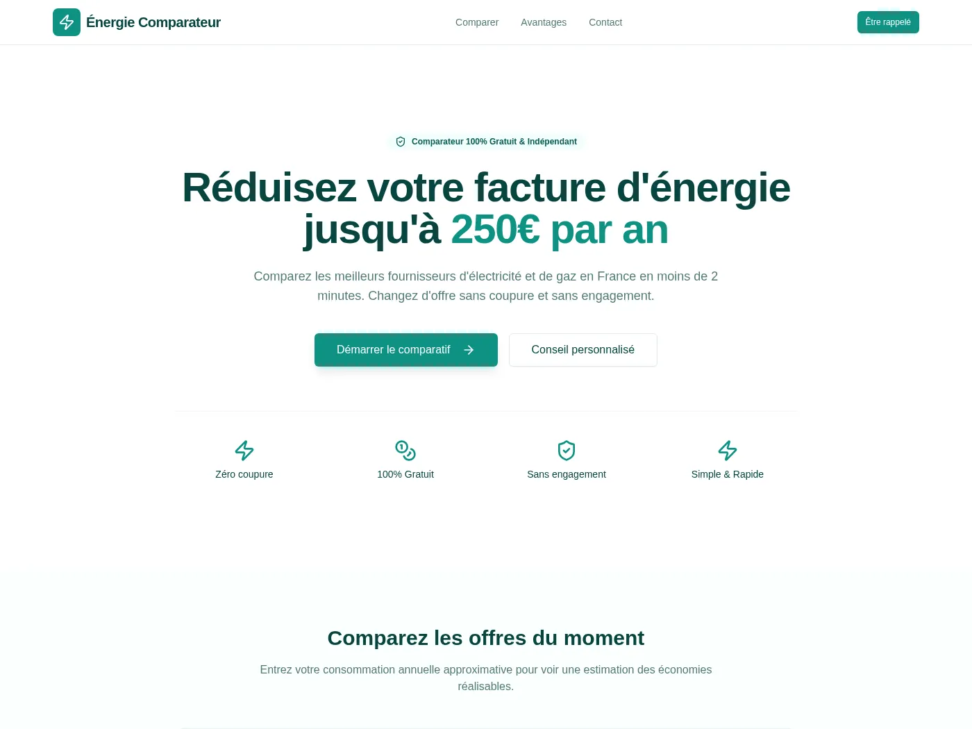 Énergie Comparateur France