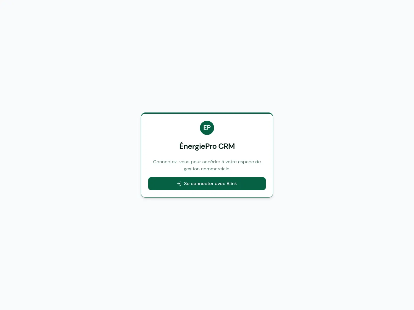 ÉnergiePro CRM