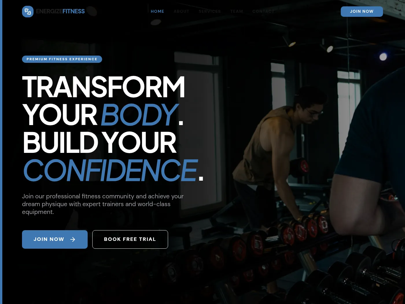 Energize Fitness Web