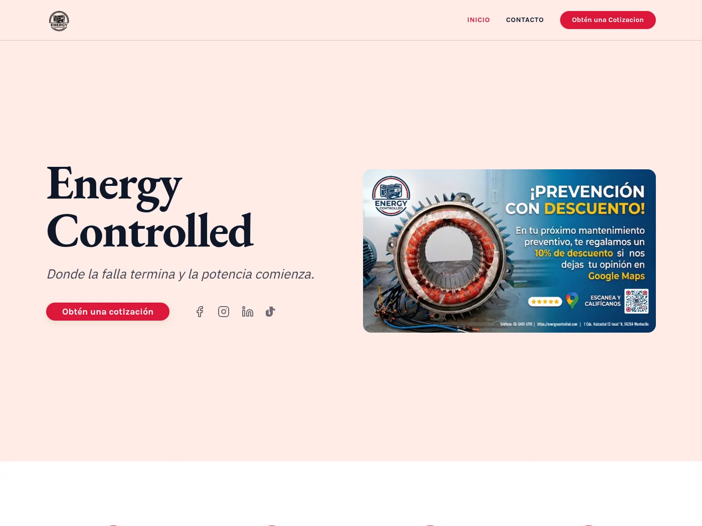 Energy Controlled Site