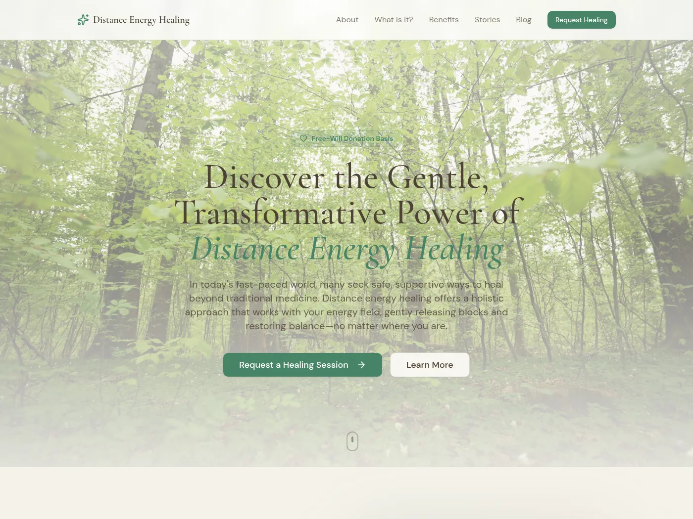 Energy Healing Rebuild