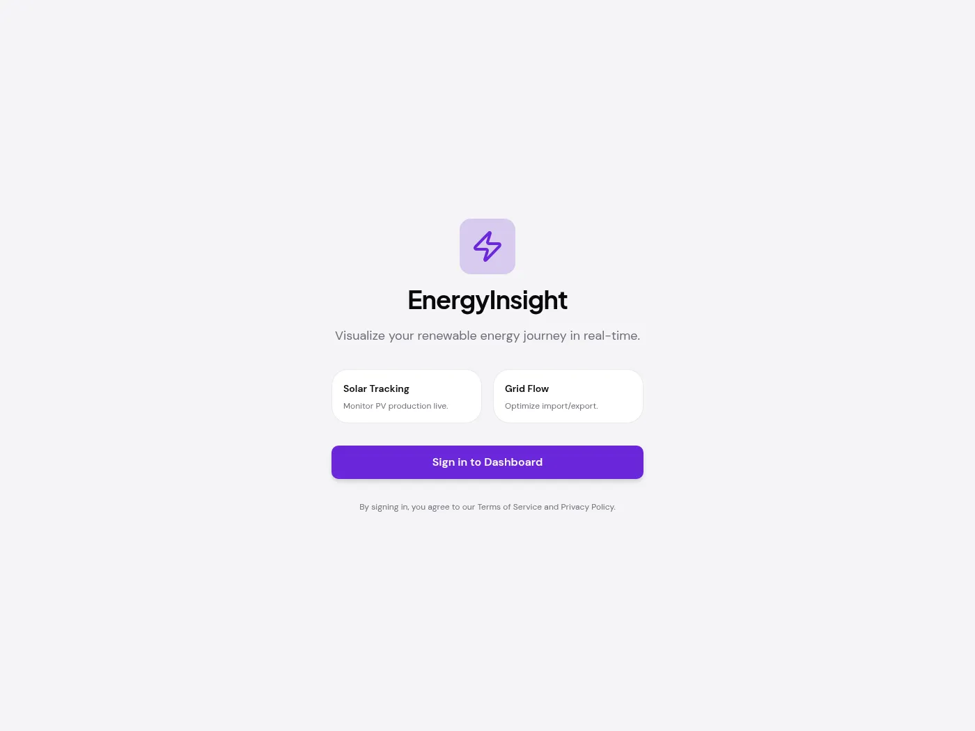 Energy Insight Dashboard